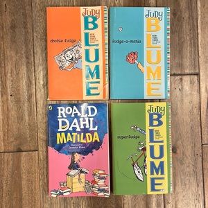 Other | Roald Dahl Matilda Judy Blume Double Fudge Superfudge And ...